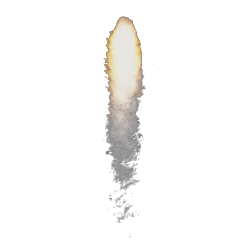 Rocket Exhaust Flames