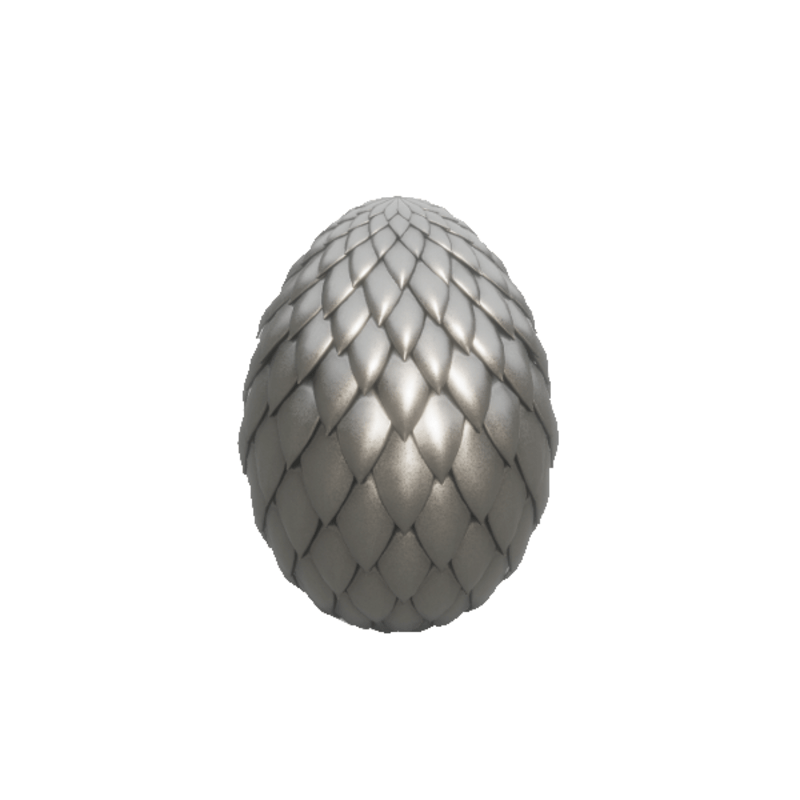 Pure Metal Dragon Egg